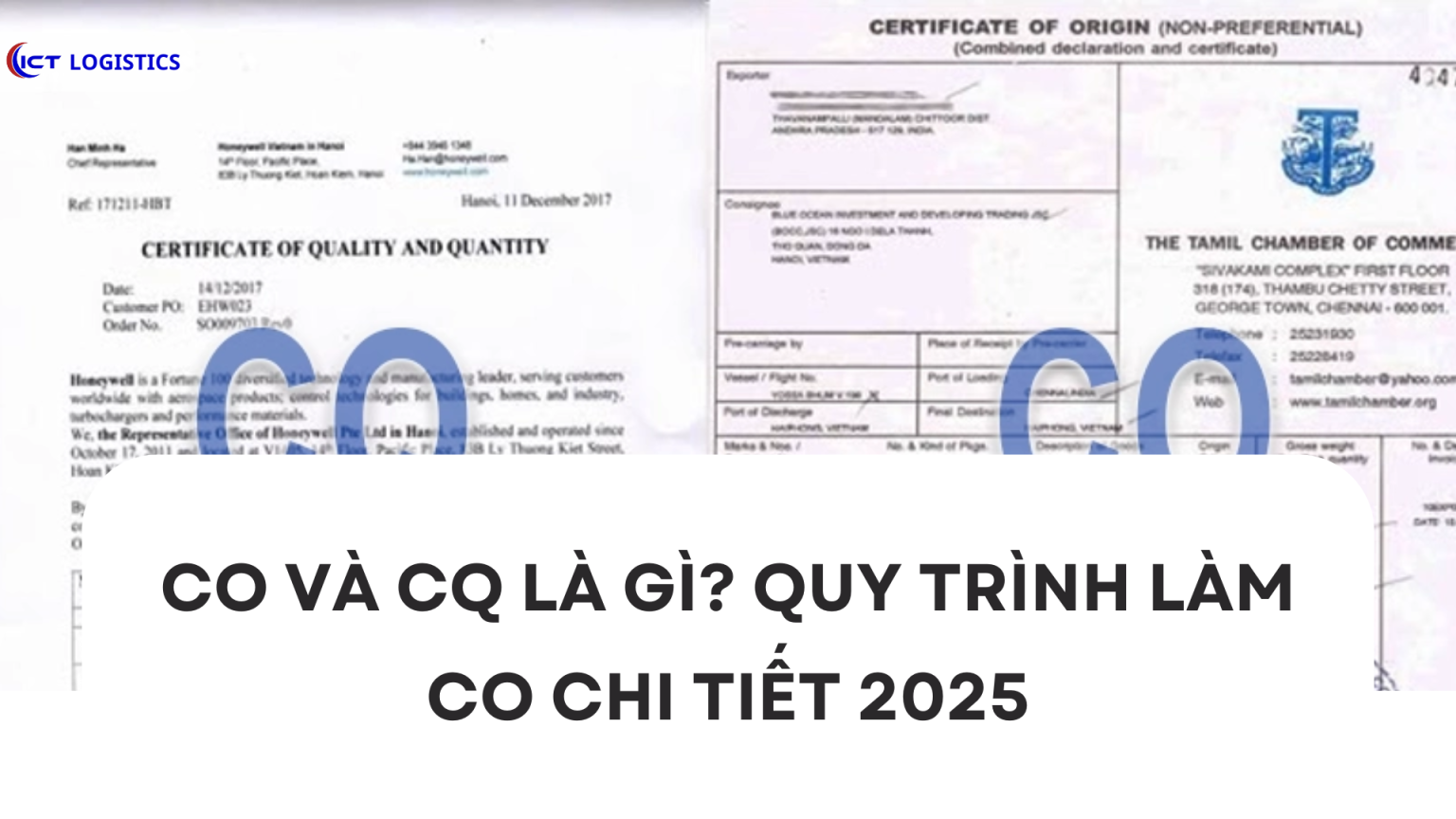 CO và CQ là gì? Quy trình làm CO chi tiết 2025